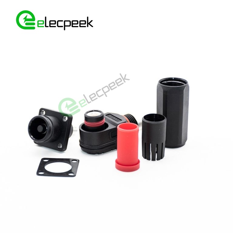 Dc Battery Power Plug Connector 200A IP67 Black Electronic Control ...