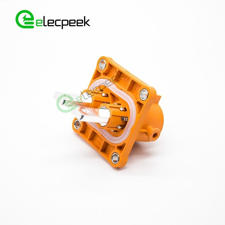 200A HVIL Socket High Voltage Interlock Connector 2Pin 8mm Plastic W ...