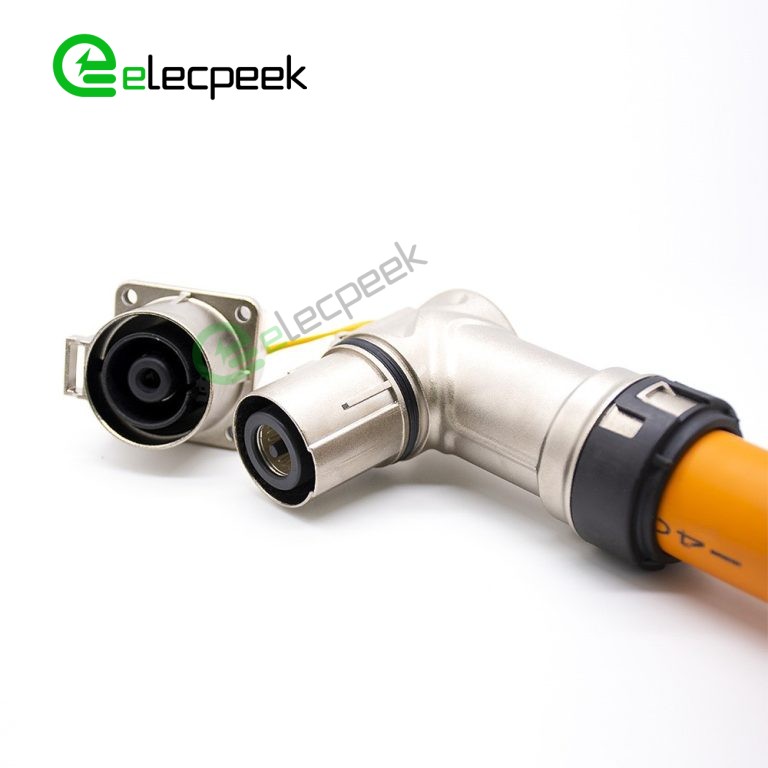 350A High Current High Voltage Interlock Connector 1Pin 12mm Right ...