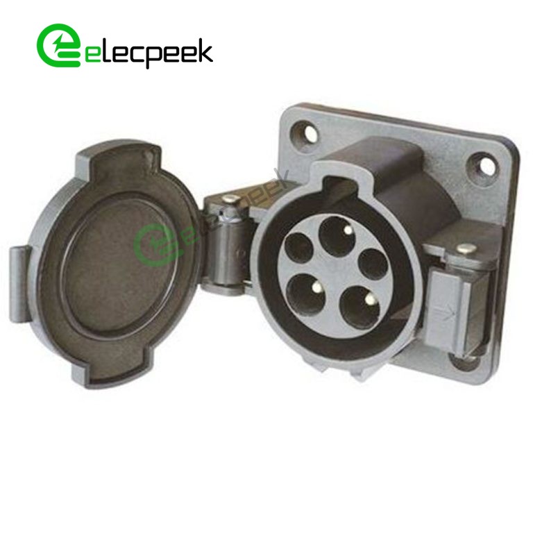 SAE J1772 Standards Socket AC Single-phase Charging Connector EV ...