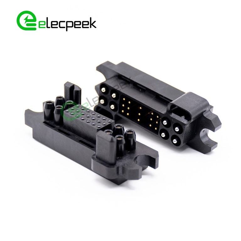 29 Pin 35A Power Drawer Connector 1500V High Current Heavy Load Straight - Elecpeek