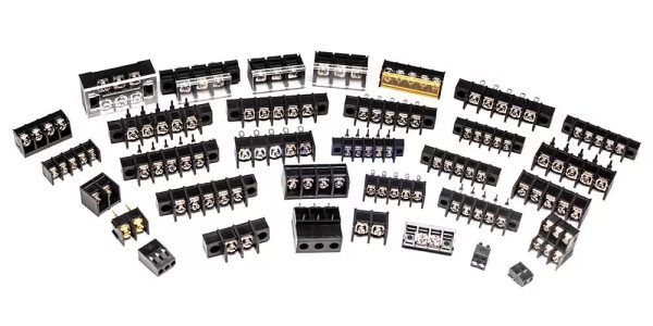 High Current Panel Feed Through Terminal Block 200A 2 Pin 600V 80mm2 ...