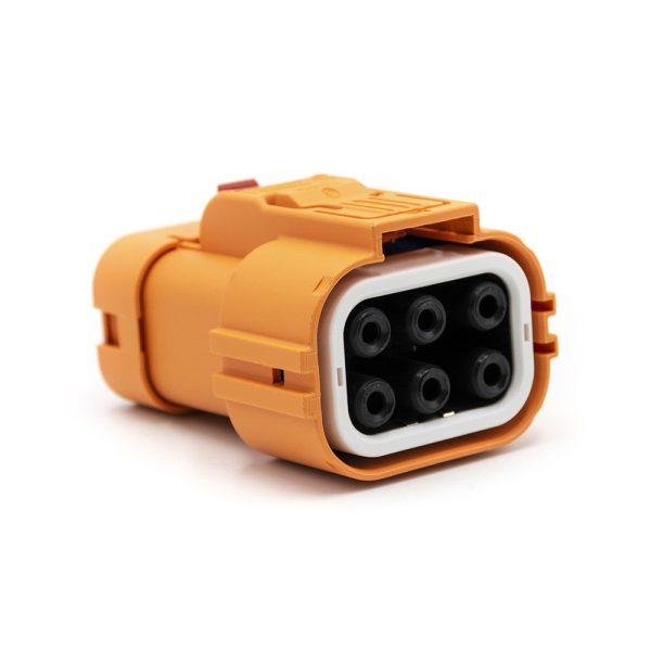 High Voltage Interlock Connector Low Current Plug 6Pin 40A 6mm2 ...