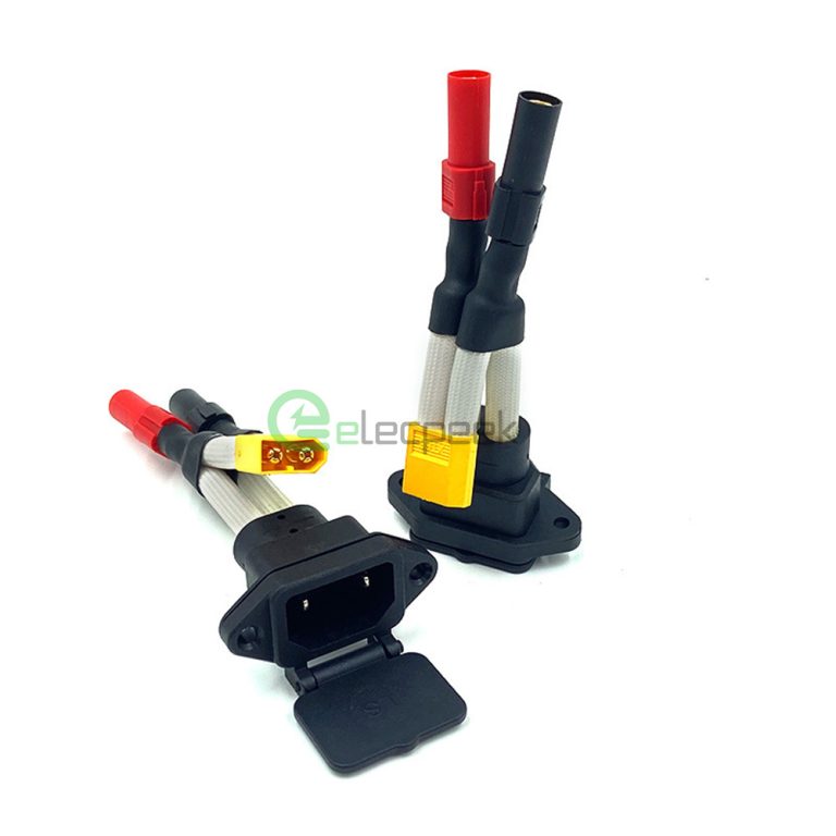 Electric Motorcycles Charging Plug Ac Two-Core Connector Socket - Elecpeek
