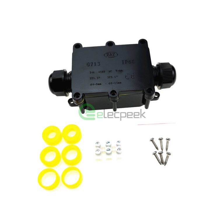 IP68 Waterproof Connector Box Underground Cable Connector For Outdoor ...