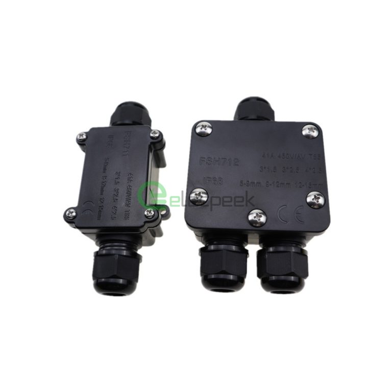 Waterproof Outdoor Connector Electrical Cable Connector Box - Elecpeek