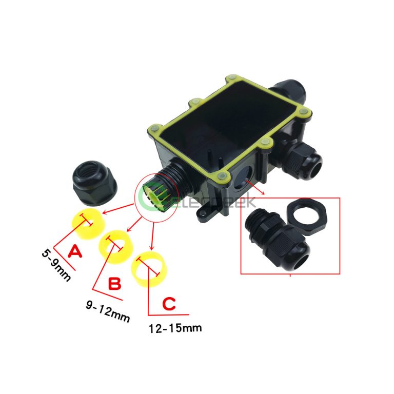 IP68 Junction Box Outdoor Lighting Electrical Connection Box - Elecpeek