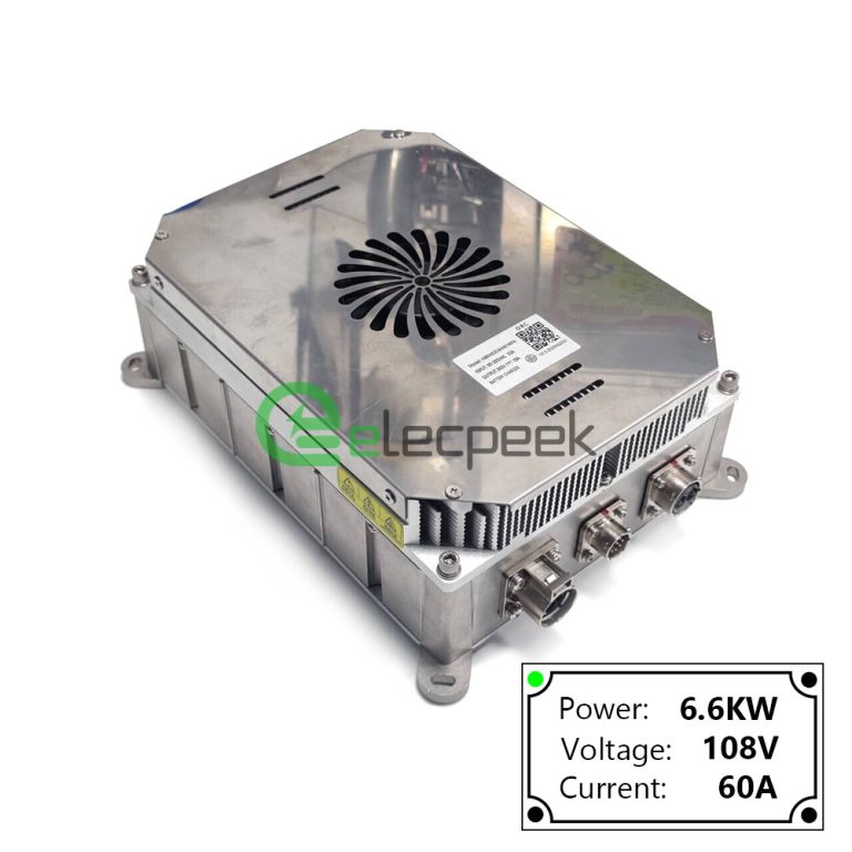 6.6KW 108V 60A Fast and Slow Charging Integrated EV Charger - Elecpeek